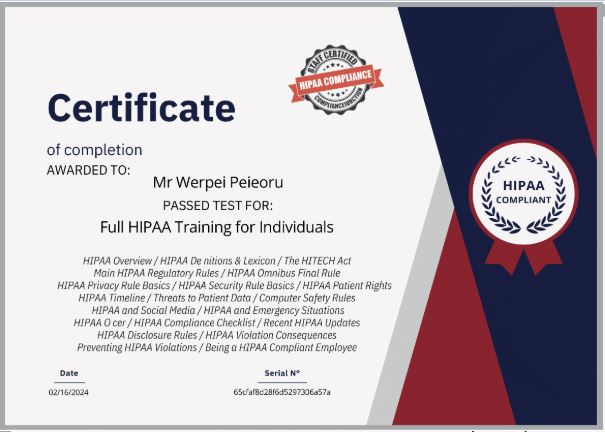 Putting HIPAA Compliance on a Resume - The HIPAA Guide