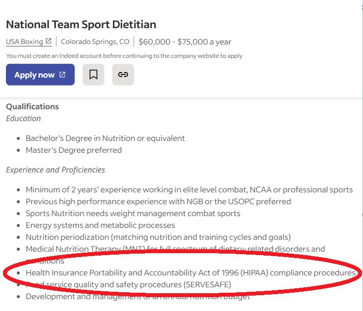 Putting HIPAA Compliance on a Resume - The HIPAA Guide